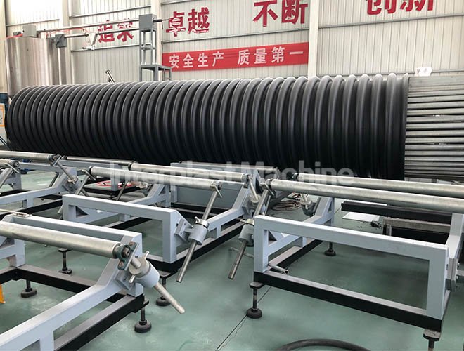 plastic rib reinforced spiral pipe machine_1200mm rib reinforced ...