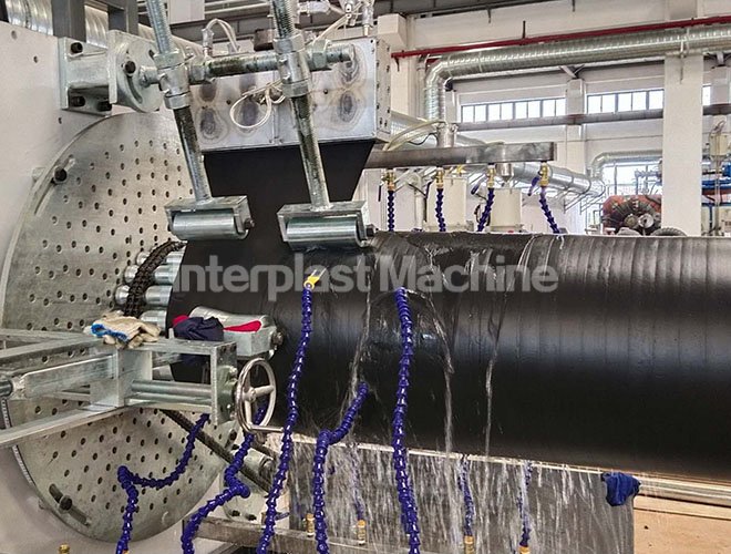 spiral pre insulated pipe machine_spiral insulation jacket extruder ...