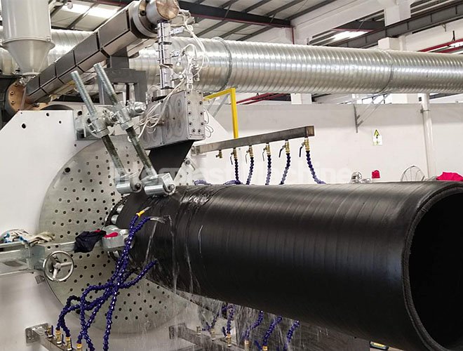 spiral jacket casing machine_plastic insulation spiral jacket machinery ...